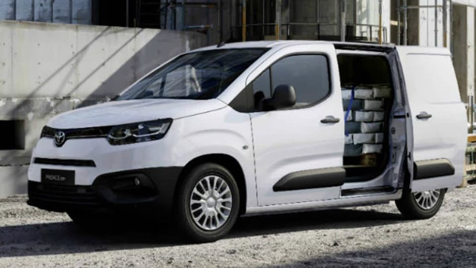 Toyota Proace City Small Van L1 1.5D 100 Active Van Lease - Select Van ...
