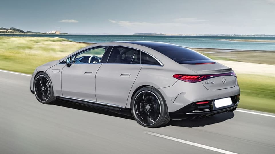 Mercedes EQE Saloon EQE 500 4M 300kW AMG Line Edition 91kWh 4dr Auto ...