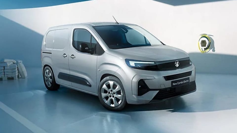 Vauxhall Combo Electric Small Van L2 2300 100kW Prime 50kWh H1 Crew Van ...