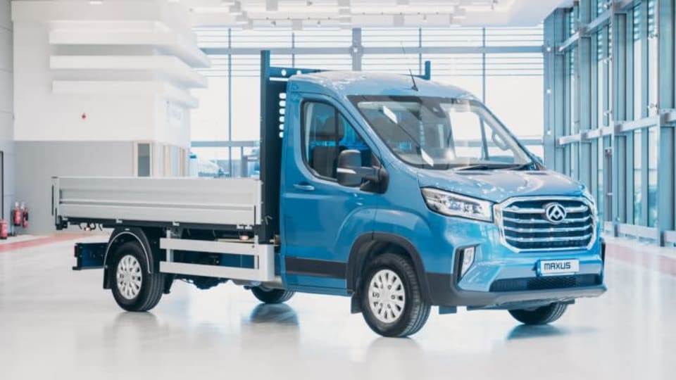 Maxus Deliver 9 Large Van MWB RWD 2.0 D20 150 Chassis Cab Lease ...
