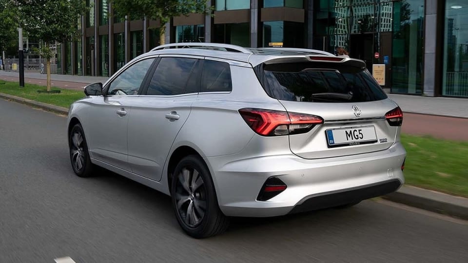 MG Motor UK MG5 Hatchback 115kW Trophy EV Long Range 61kWh 5dr Auto Lease - Select Car Leasing