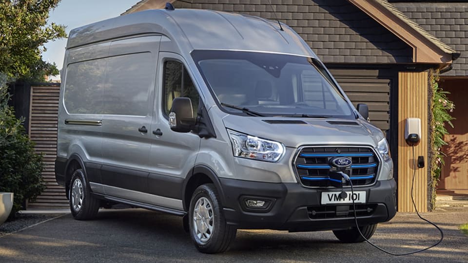 Ford E-Transit Large Van E- 350 L3 RWD 198kW 68kWh H3 Leader Van Auto ...