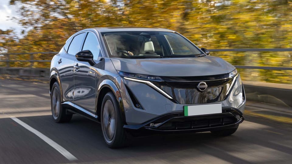 Nissan Ariya SUV 225kW Advance 87kWh 22kWCh 5dr e-4ORCE Auto [Sky] Lease - Select Car Leasing