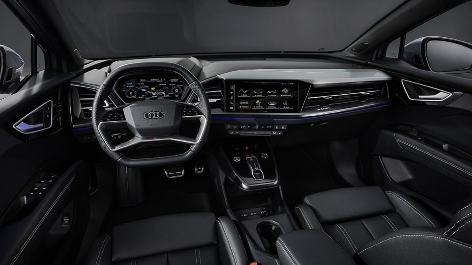 Audi Q4 e-tron Sportback 210kW 45 82kWh Black Edition 5dr Auto [Tech ...