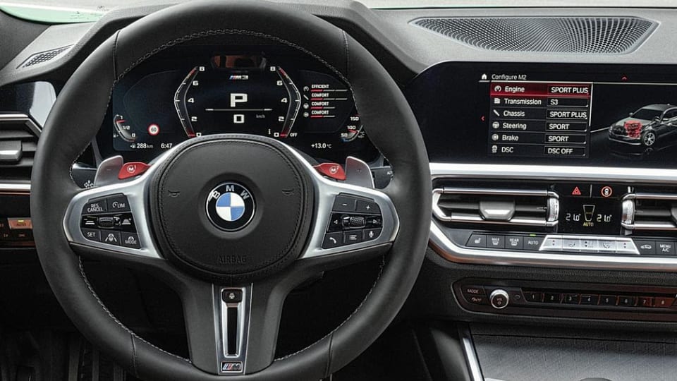 BMW M3 Saloon M3 xDrive Comp M 4dr Step Auto [M Pro/M Carbon] Lease ...
