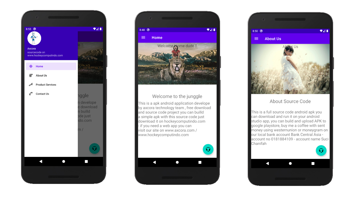 Android Simple UI Mobile Project