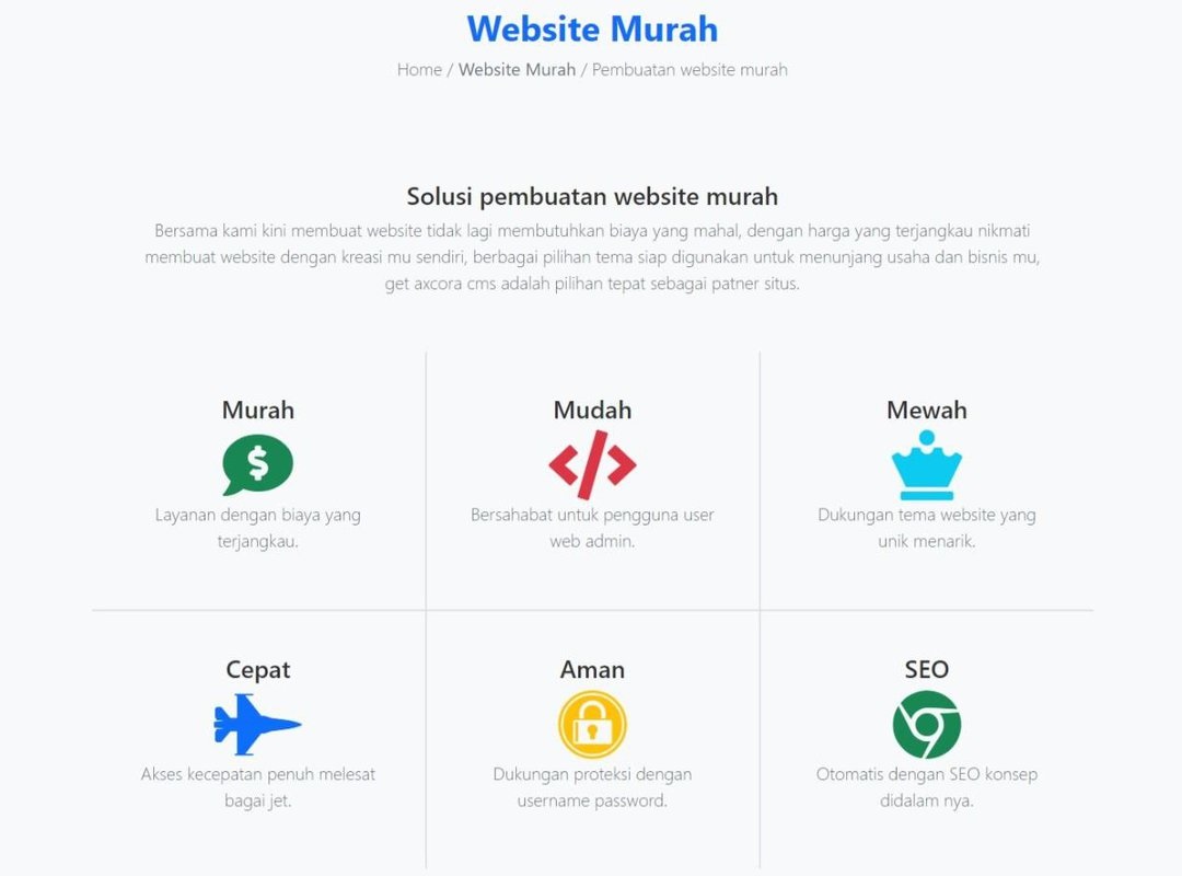 Landing Page website themes template