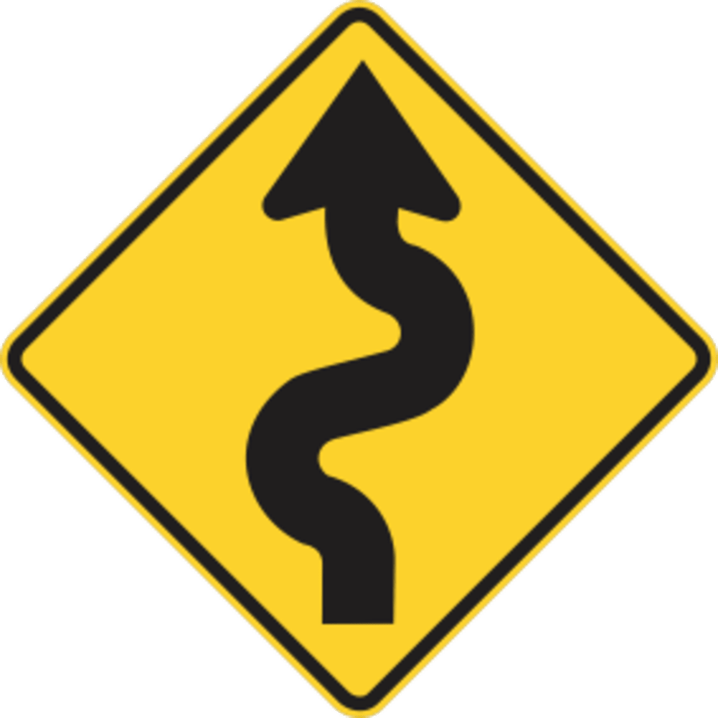W1-5A Winding Road 600x600mm