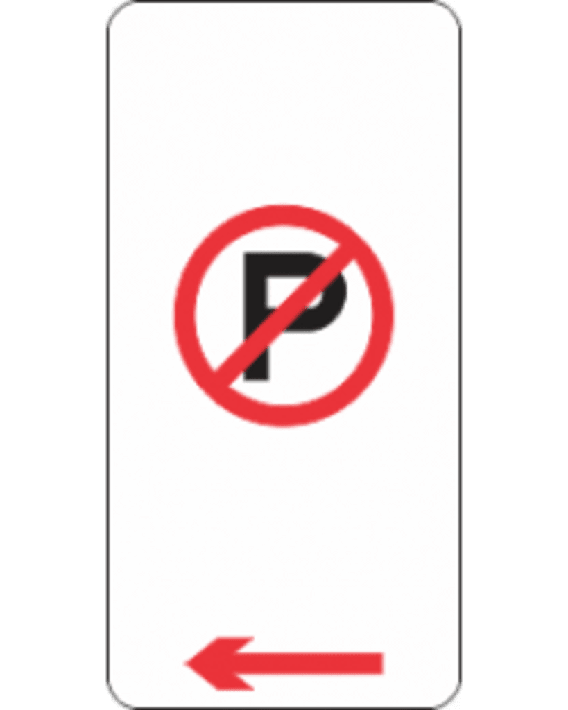 R5-40 No Parking 225x450mm