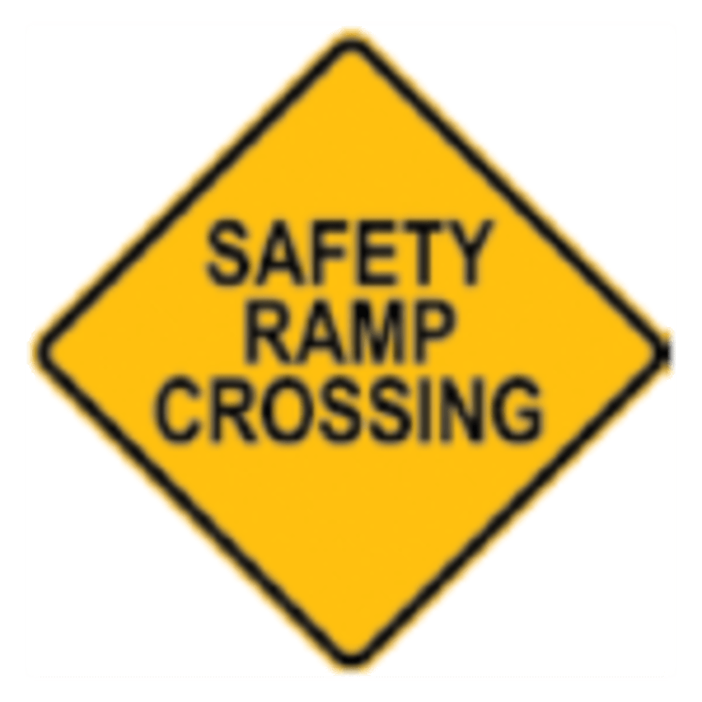 W5-31D Saftey Ramp Crossing 1200x1200mm