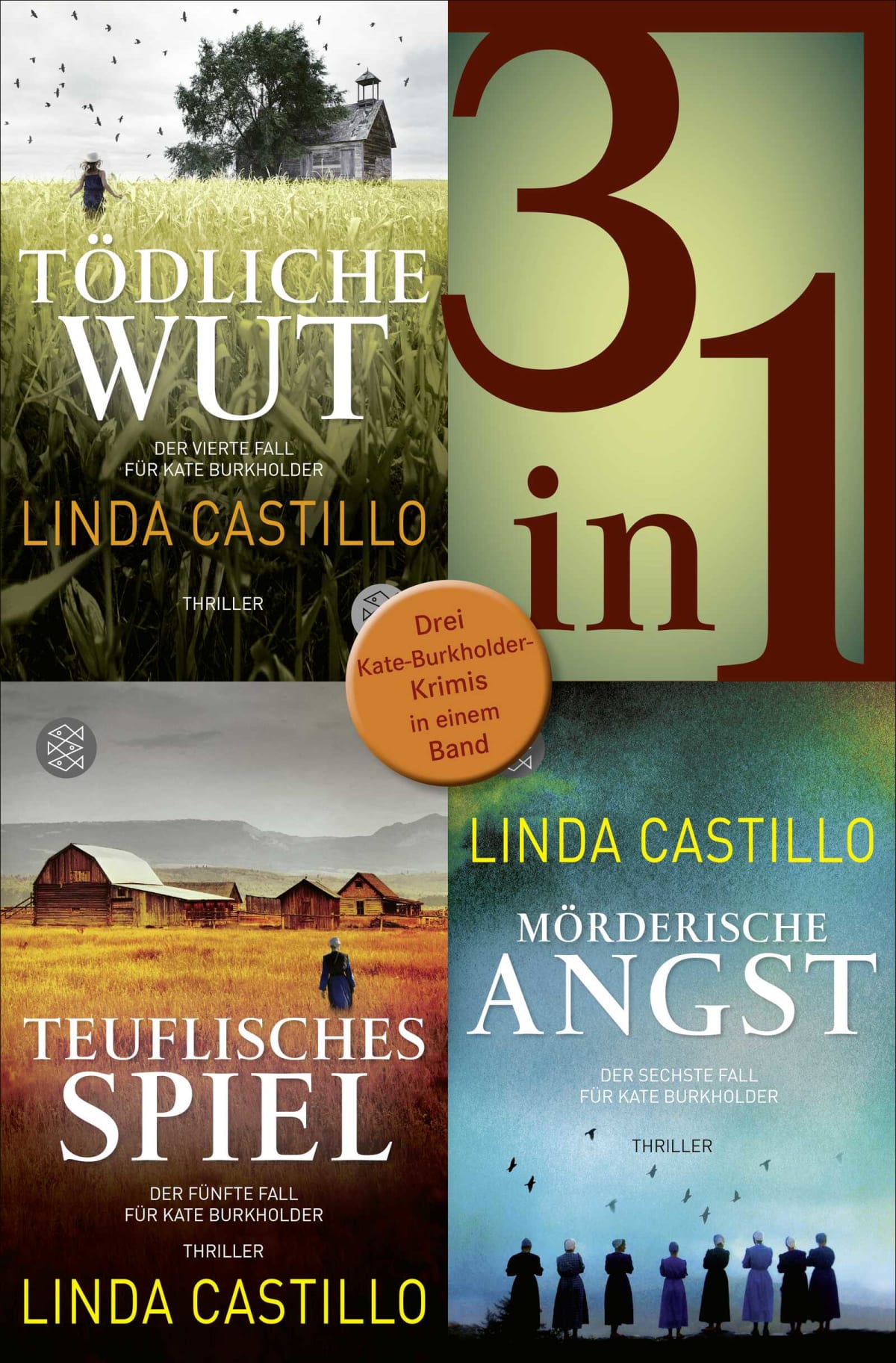 Tödliche Wut / Teuflisches Spiel / Mörderische Angst - Drei Kate ...