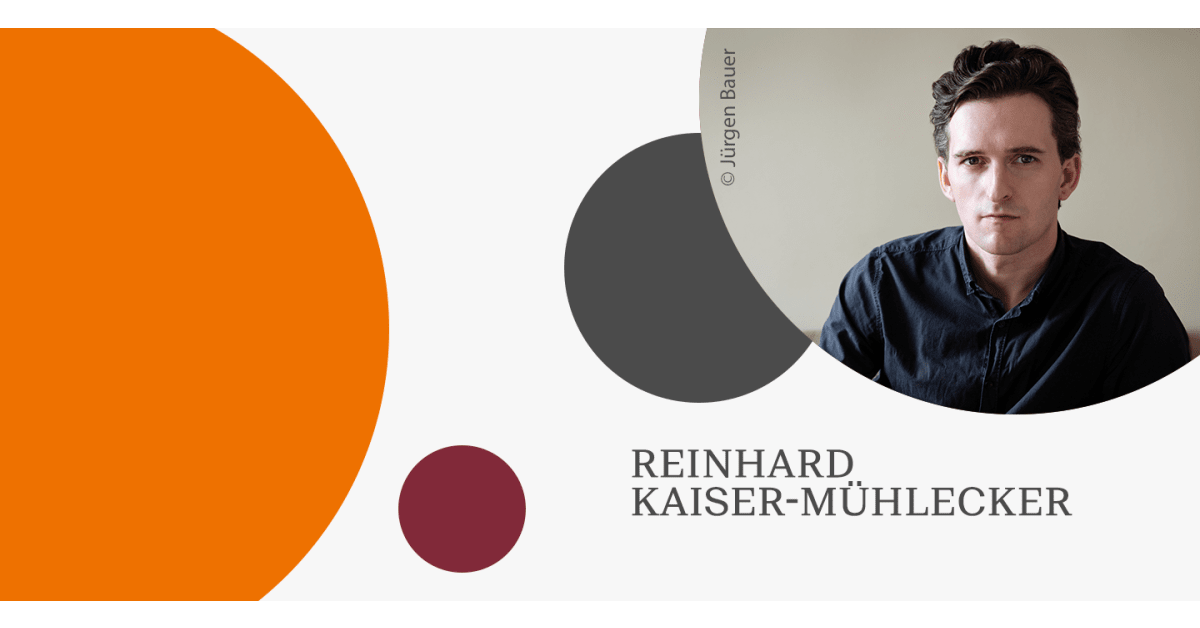 Reinhard Kaiser-Mühlecker nominiert für den Österreichischen Buchpreis ...