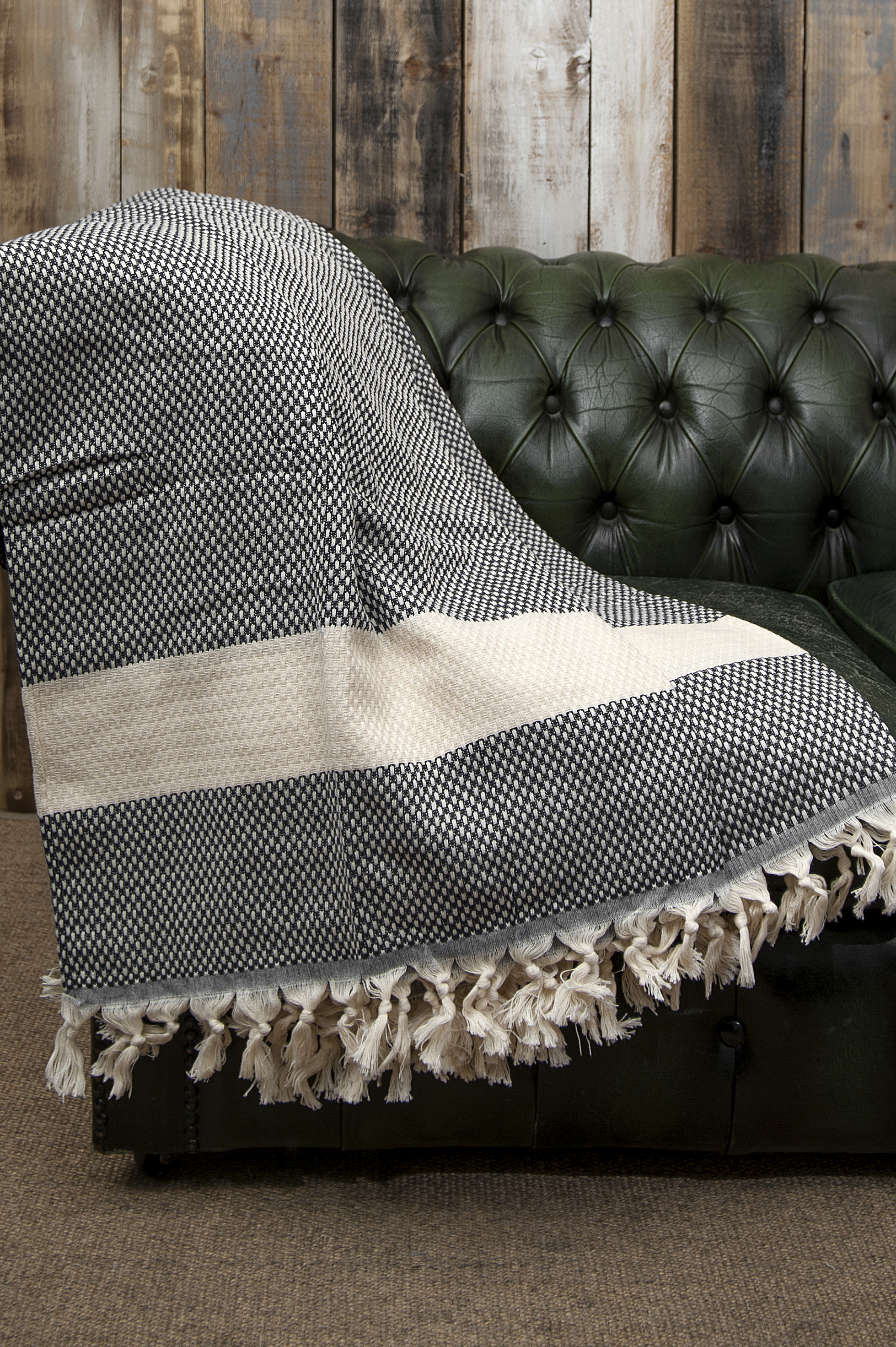 Hasir Mustard Blanket - HforHammam