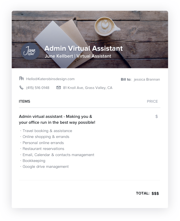 Invoice Hub, Free HoneyBook Invoice Templates | HoneyBook