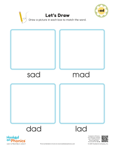 Word Families | Hooked on Phonics