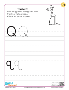 Letter Q Resources | Hooked on Phonics