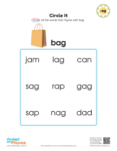 Short A Words | Hooked on Phonics