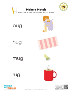 Short U Words | Hooked on Phonics