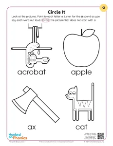 Kindergarten Letter Sounds Worksheets | Hooked on Phonics