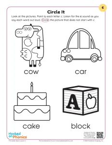 Beginning Sounds Worksheets | Hooked on Phonics