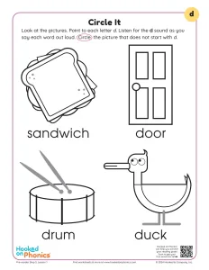 Kindergarten Phonics Worksheets | Hooked on Phonics