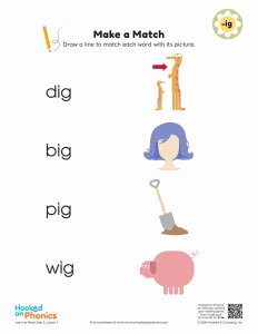 Short I Words | Hooked on Phonics