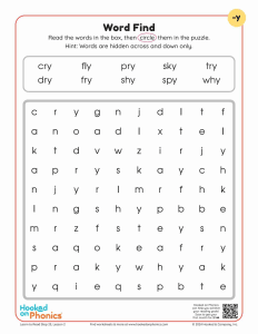 Long I Words | Hooked on Phonics
