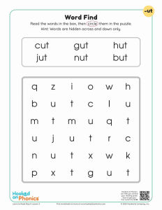 Short U Words | Hooked on Phonics