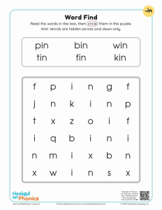 Short I Words | Hooked on Phonics