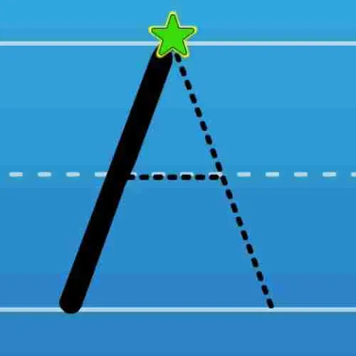 Learn to Trace Capital Letter A Video | Hooked on Phonics