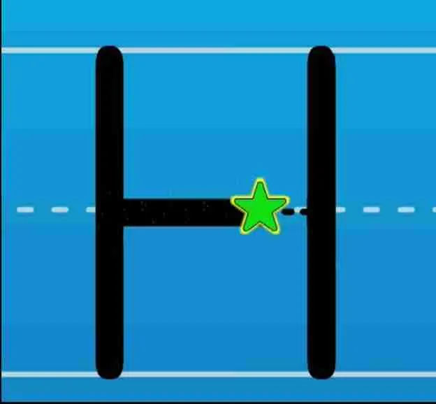 Learn to Trace Capital Letter H Video | Hooked on Phonics