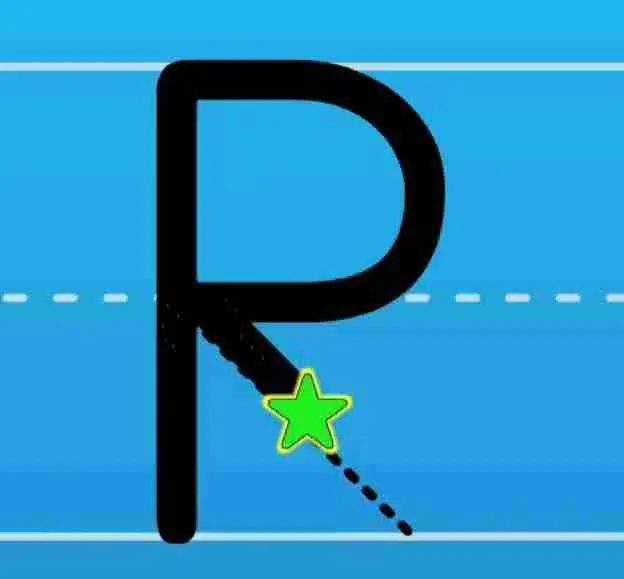 Learn to Trace Capital Letter R Video | Hooked on Phonics
