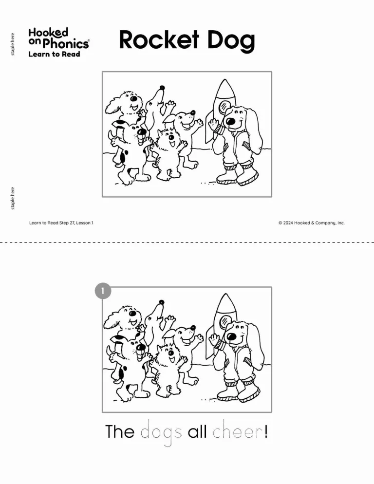 EER-EAR Words Comprehension Story: Rocket Dog | Hooked on Phonics