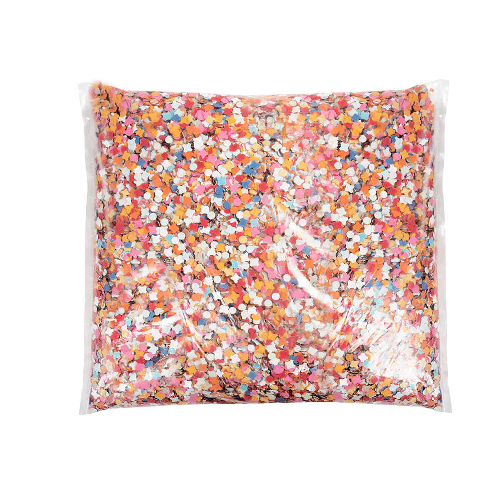 Zak confetti 400 gram kopen - Horeca Vuurwerk