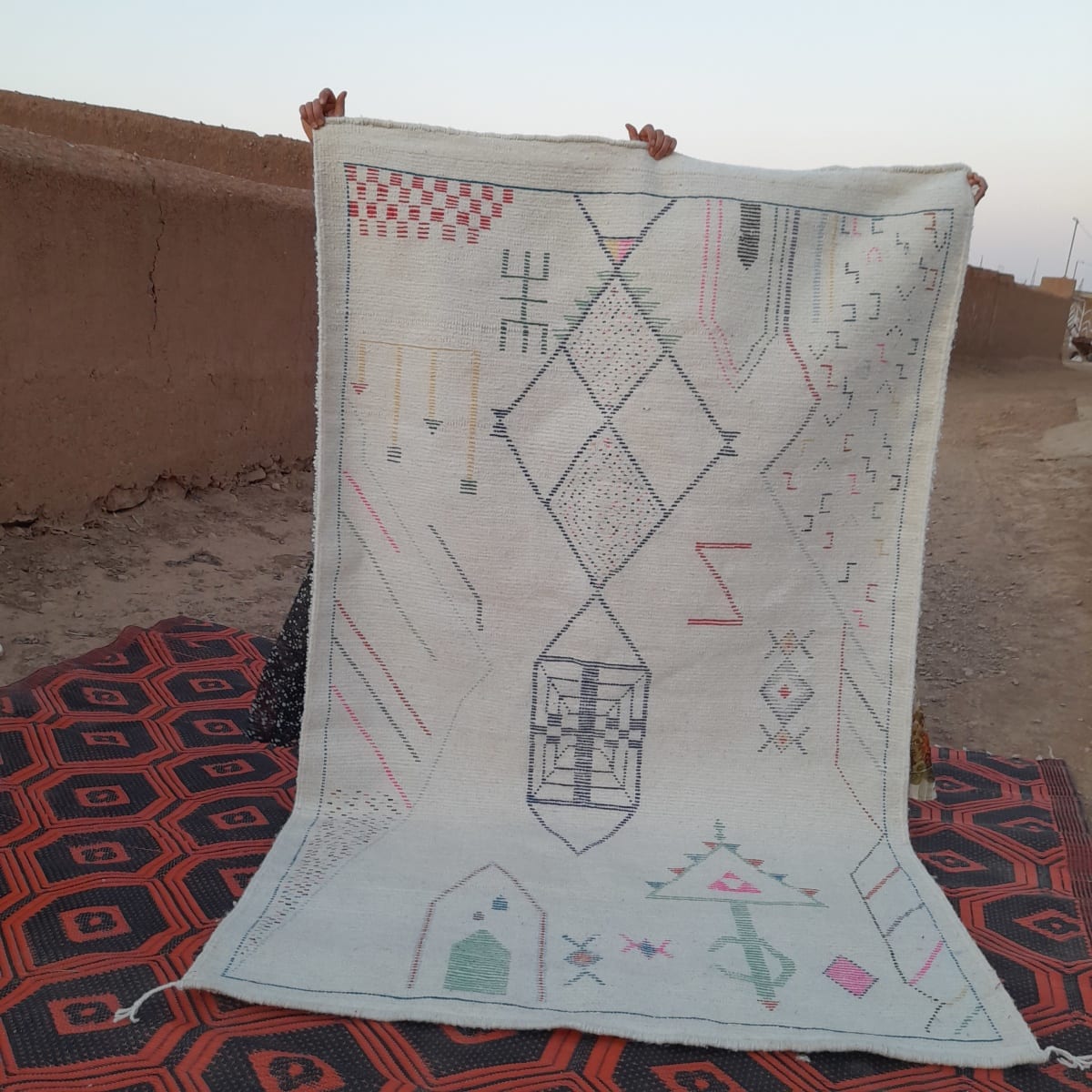 Rug Colored Morocco | Fair Trade Morocco Anou