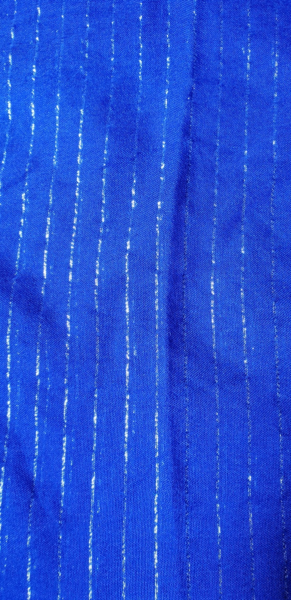 Scarf Cotton string Blue Morocco | Fair Trade Morocco Anou