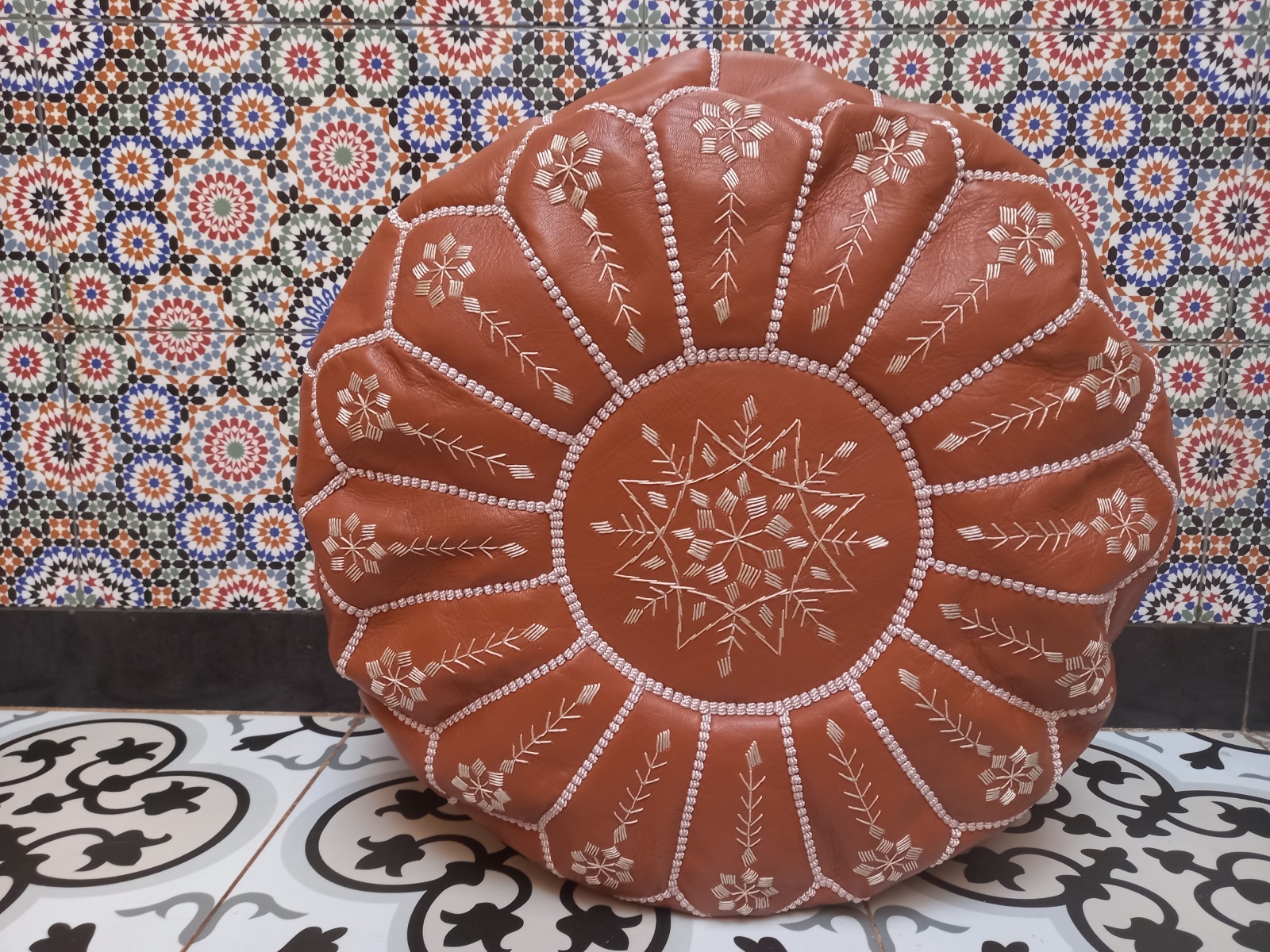 Pouf | Fair Trade Morocco Anou