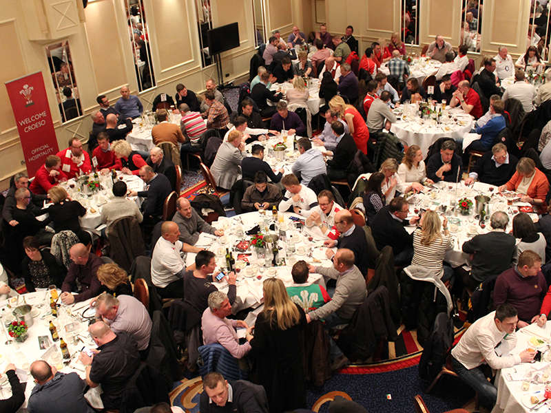Inside the Angel Hotel for Wales v England - Hospitality Finder