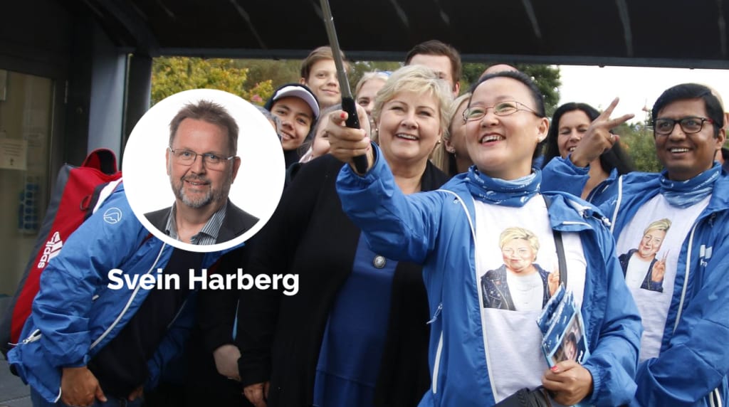 Hvorfor vil Hareide felle Erna og gi SV avgjørende makt? - Høyre
