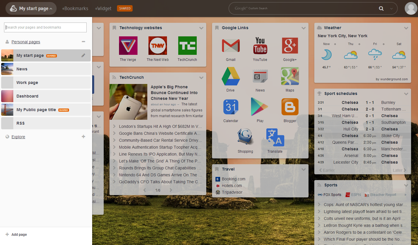 New version of start.me released - start.me Blog