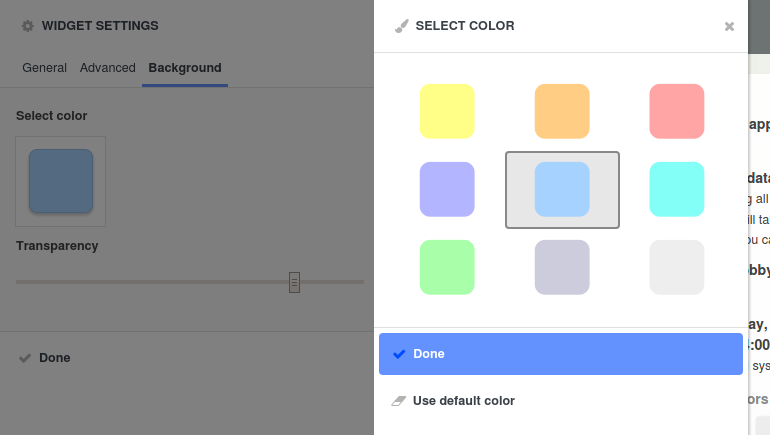 More widget customization options - start.me Blog