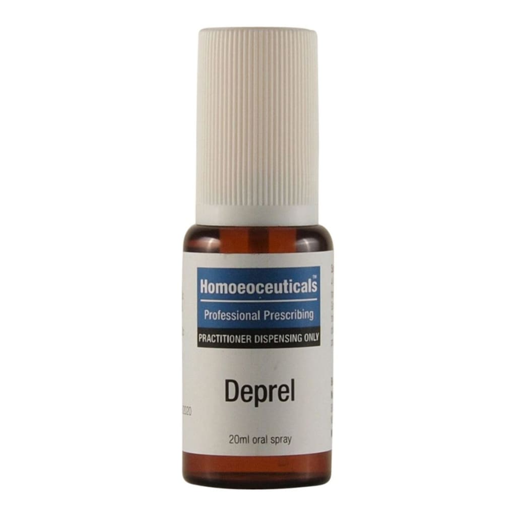 Homoeoceuticals Deprel 20ml Oral Spray 10% off RRP | HealthMasters ...