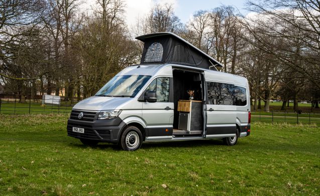 silver fox – 4 berth Volkswagen campervan from 2021 from £99.00 p.d ...
