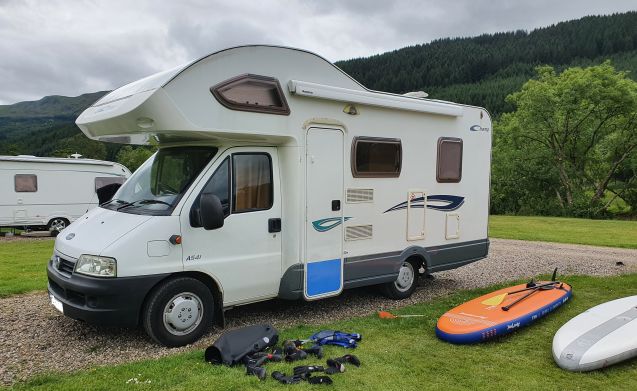 Luna – 4 berth Fiat alcove from 2006 from £161.00 p.d. - Goboony