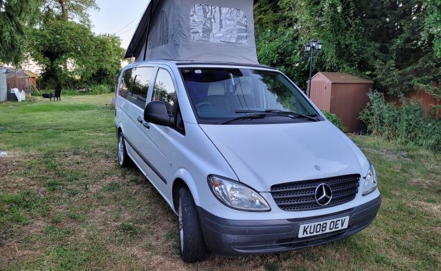 2008 Mercedes Vito super comfy & well equipped campervan from £87 p.d ...
