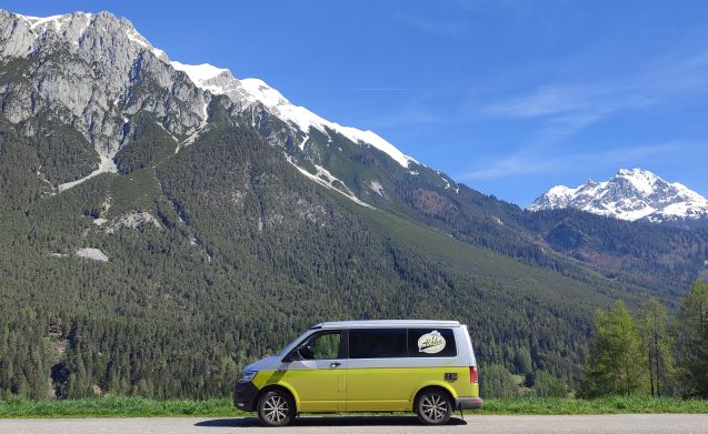 VW T6 – Aloha beach camper lemon, very luxurious inside from €107 p.d ...