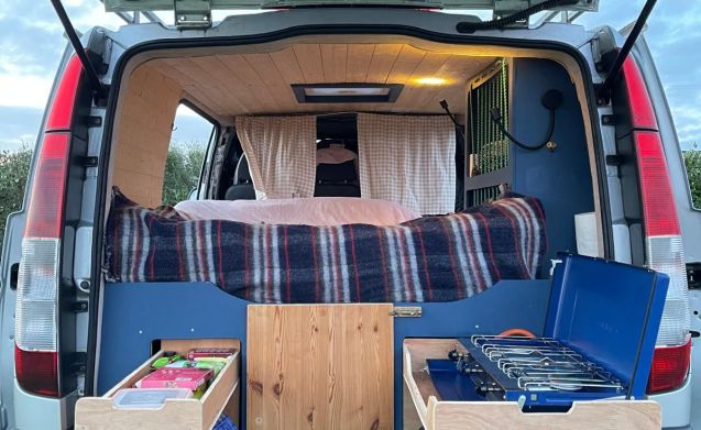 Sally – 2 berth Mercedes self-converted campervan, 2006 from £88.00 p.d ...