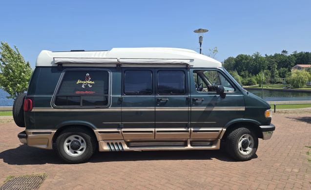 AAA-TEAM – 6p DODGE RAM bus uit 1997 COMFORT vanaf € 78 p.d. - Goboony