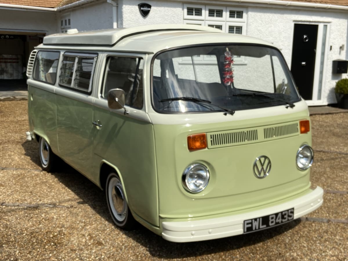 Olive – Classic 2 berth Volkswagen campervan 1977 from £99.00 p.d ...