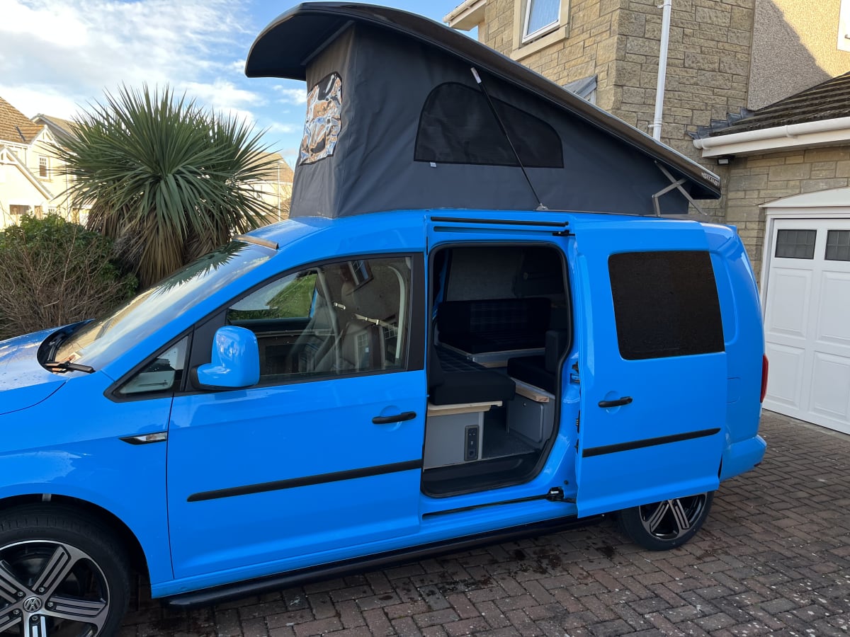 Caddy camper – Vw caddy micro camper from £55 p.d. - Goboony